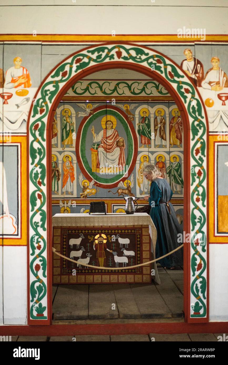 Ribe Viking Center, Denmark, Europe Stock Photo - Alamy