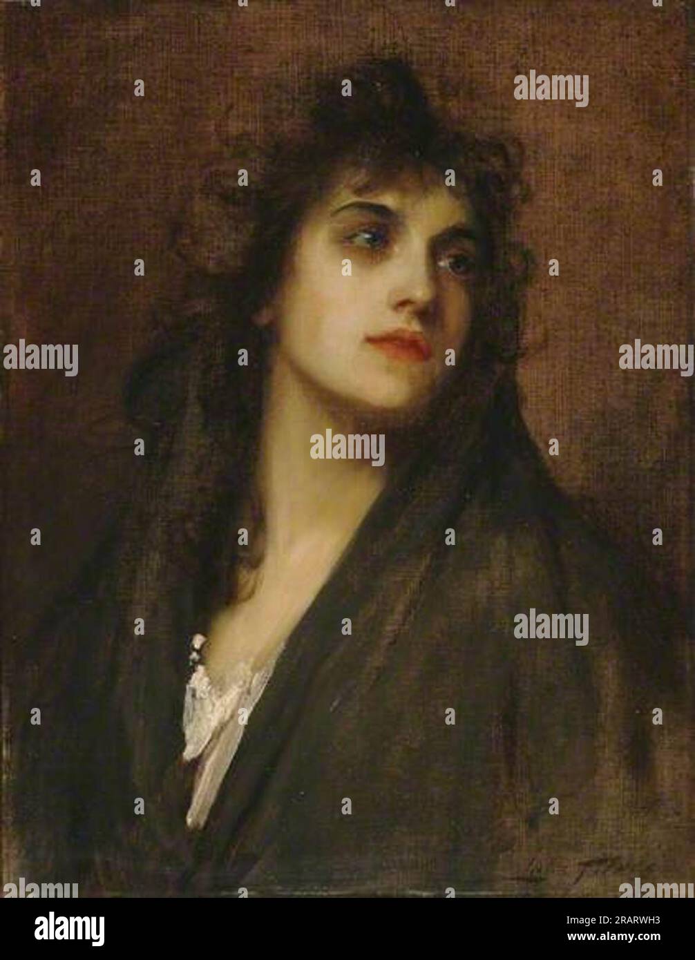 Woman portrait 1900 hi-res stock photography and images - Alamy