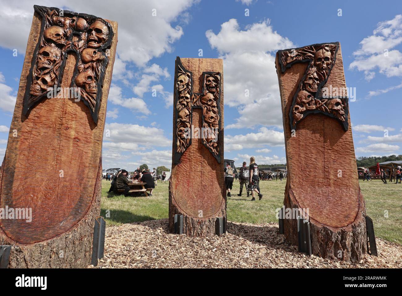 Ballenstedt, Germany. 05th July, 2023. The initials of the ...