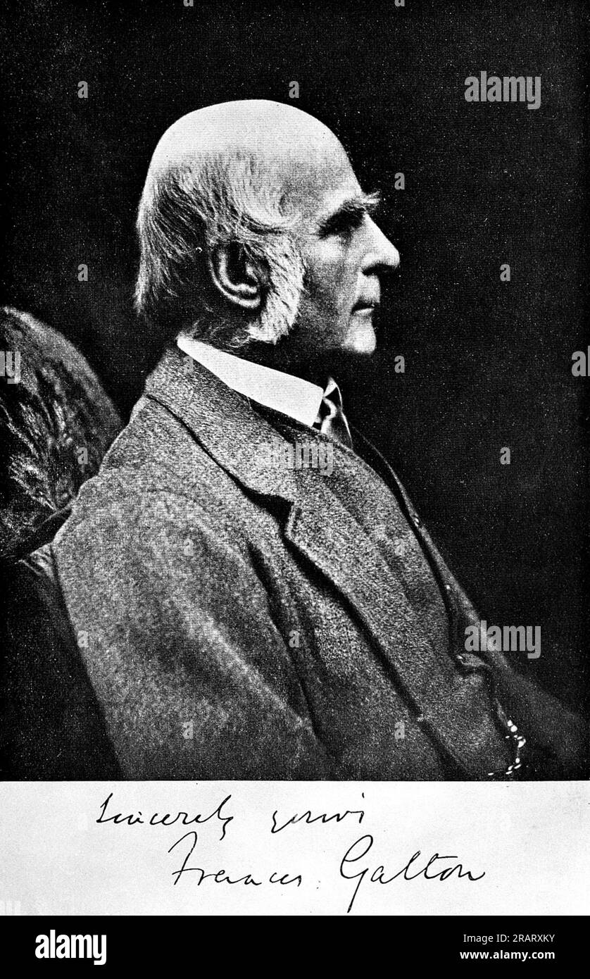 Francis galton scientist hi-res stock photography and images - Alamy