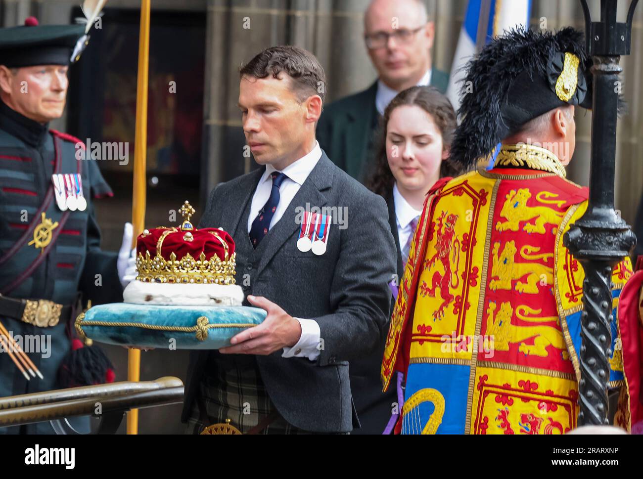 The Crown of Scotland borne by The Duke of Hamilton and Brandon at the ...
