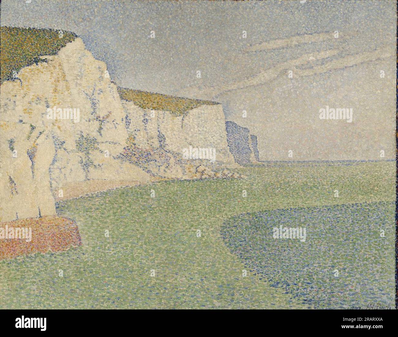 The Cliffs of Dover; The Cliffs at South Foreland 1892 by Alfred ...