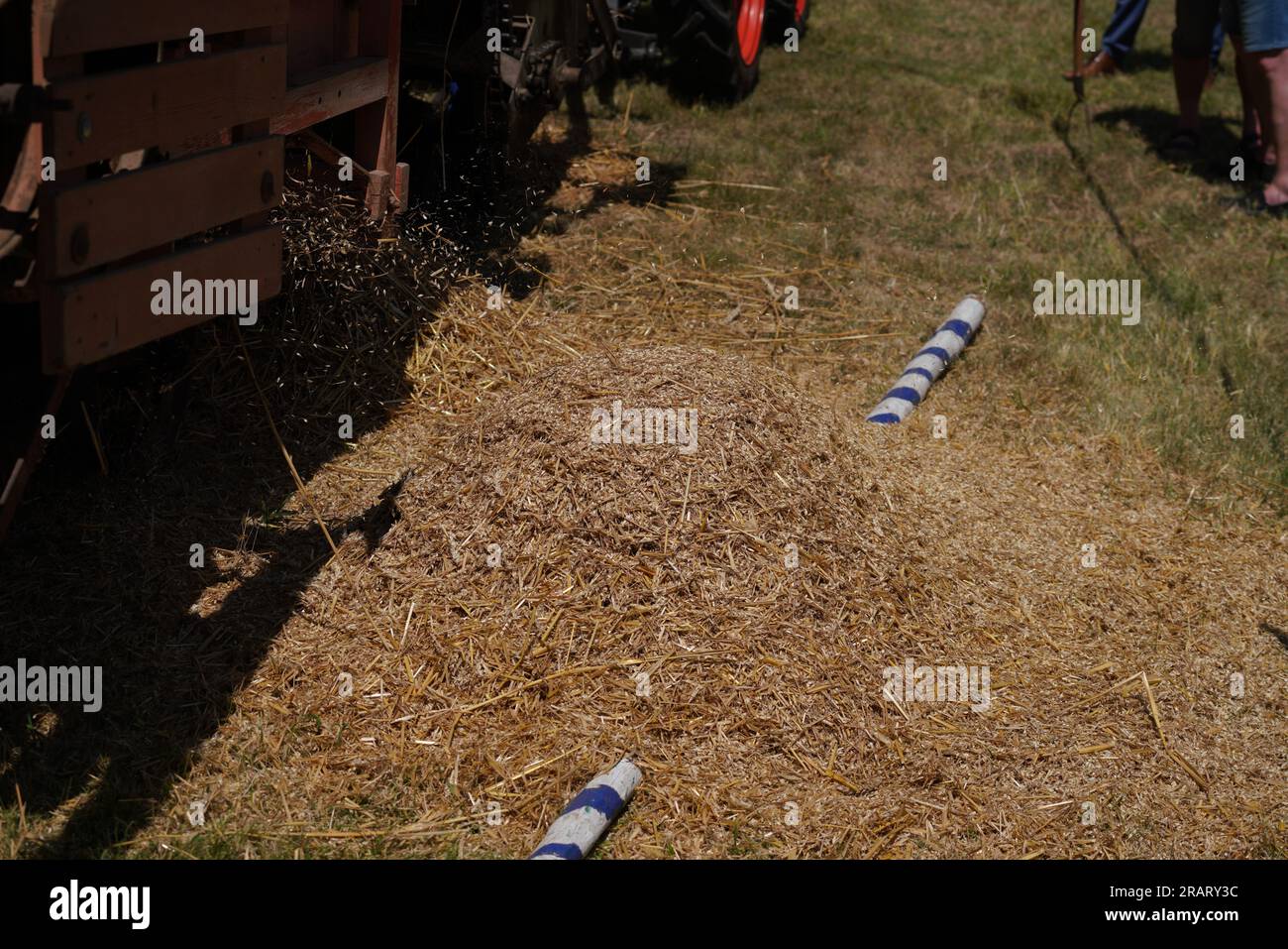 Old winnowing machine hi-res stock photography and images - Alamy