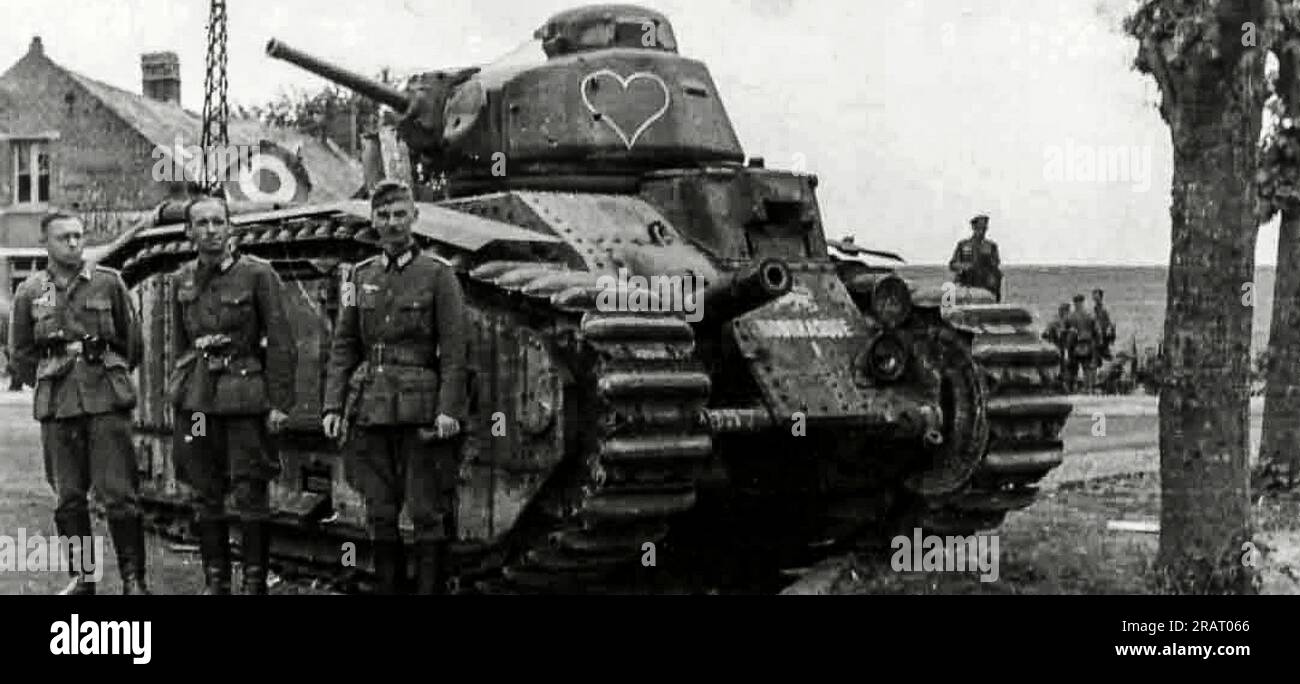 German tanks in france 1940 hi-res stock photography and images - Alamy