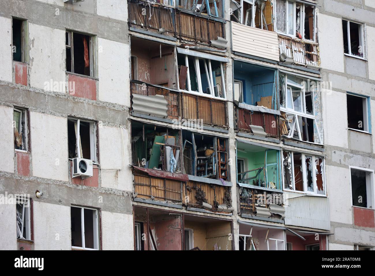 Non Exclusive: KHARKIV REGION, UKRAINE - JULY 04, 2023 - Aftermath of ...