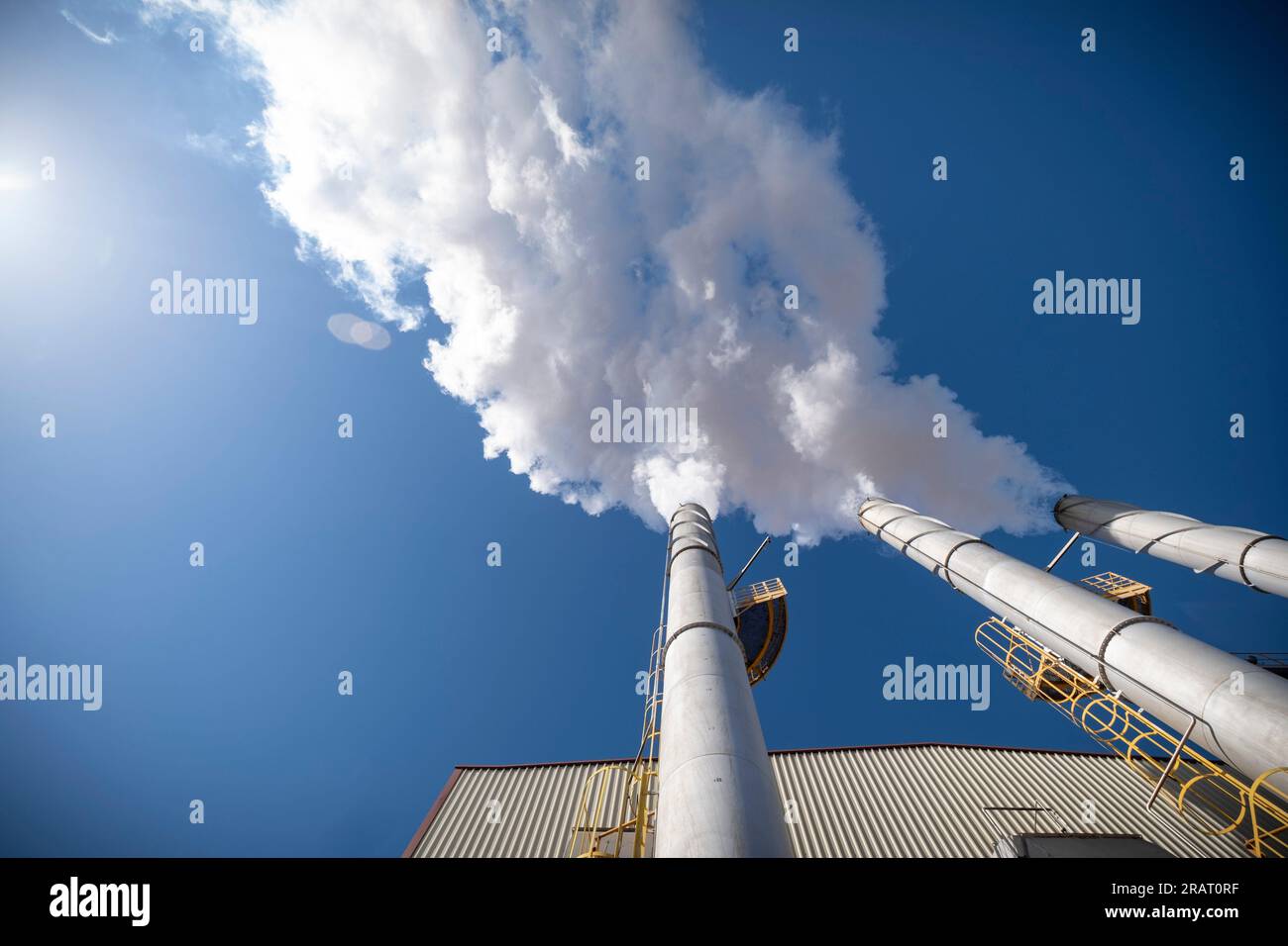 Process chimneys hi-res stock photography and images - Alamy