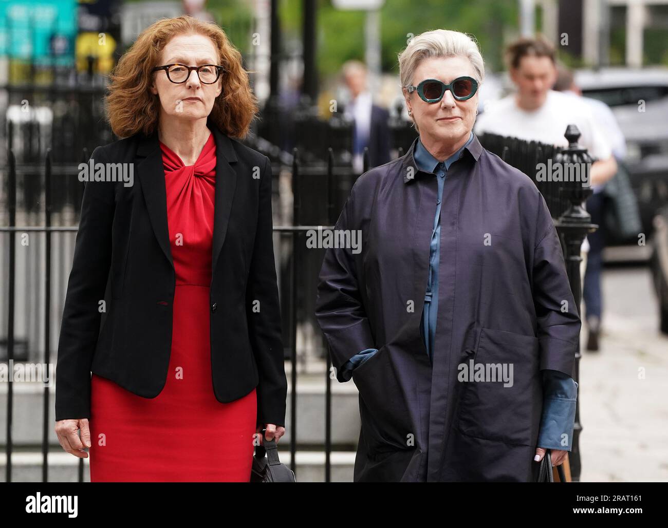 RTE former chief financial officer Breda O’Keeffe (left) and former ...