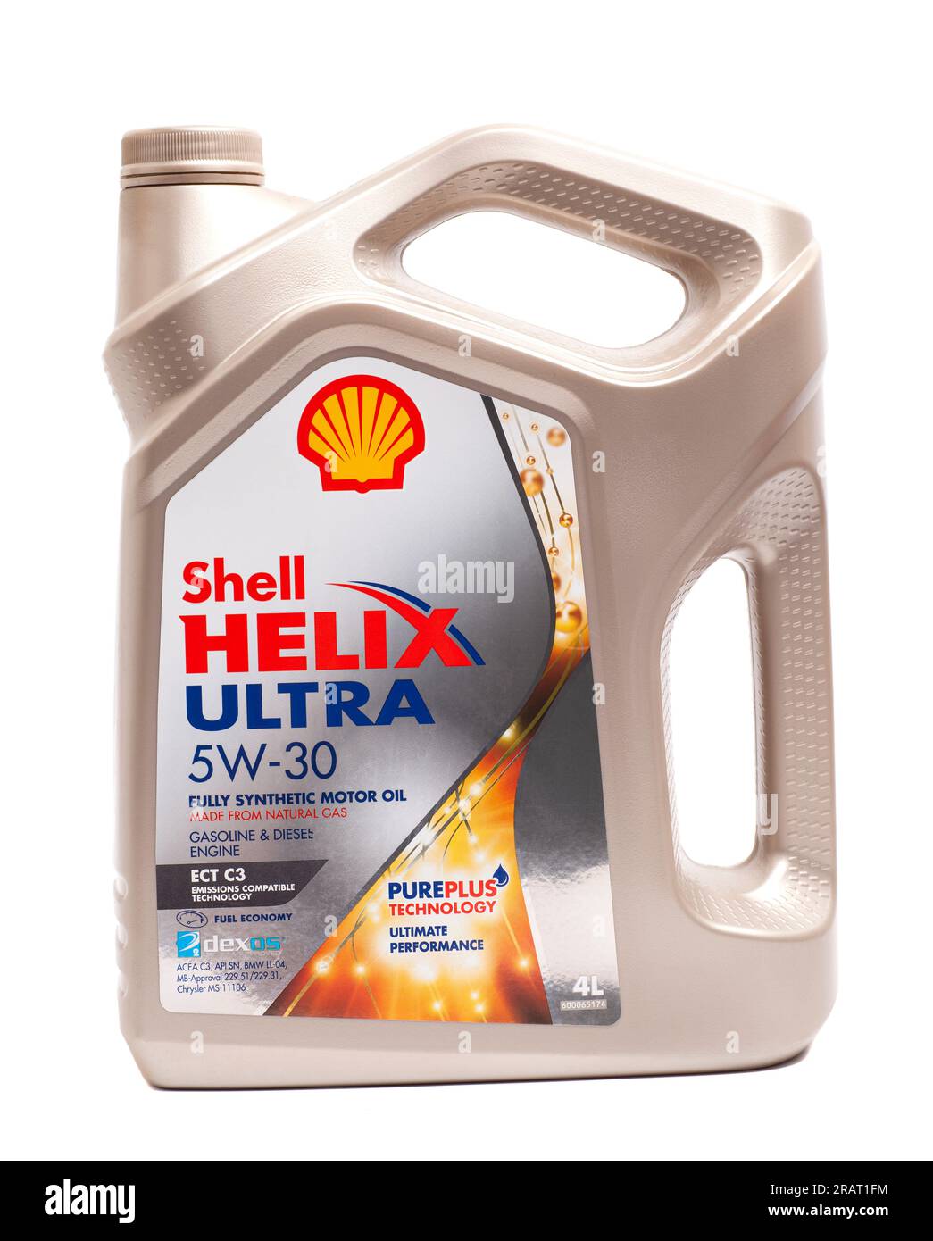 Helix Ultra 5W-30 Synthetic engine Oil Stock Photo - Alamy