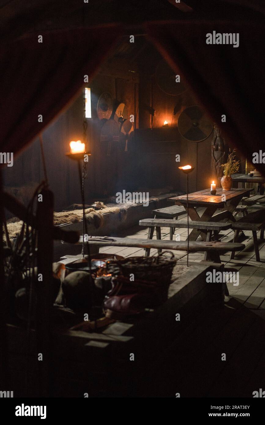 Viking house ribe denmark hi-res stock photography and images - Alamy