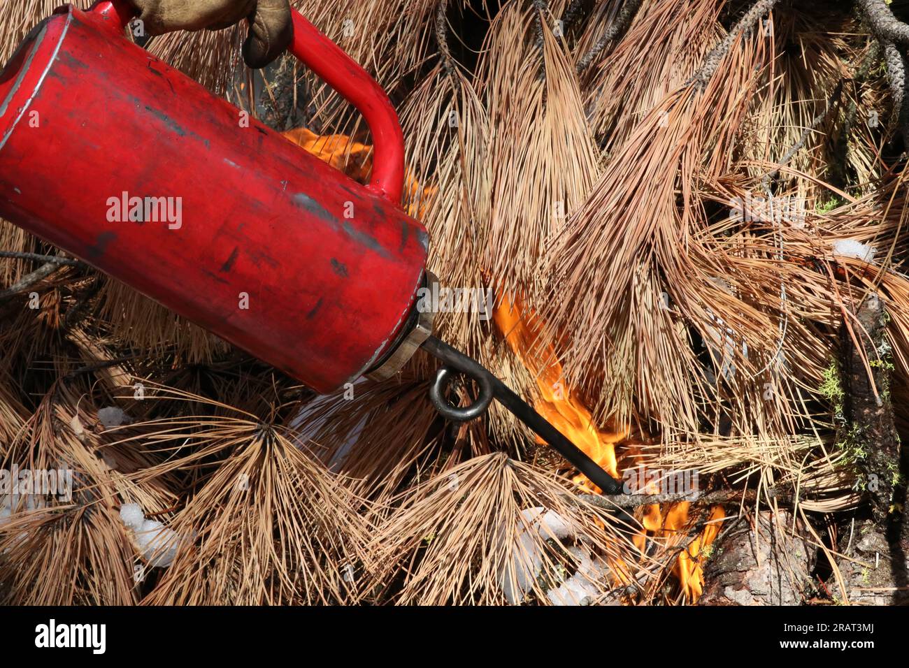 Idaho City - 11-8-2022 BLM Firefighters the Charcoal Gulch Pile burn ...