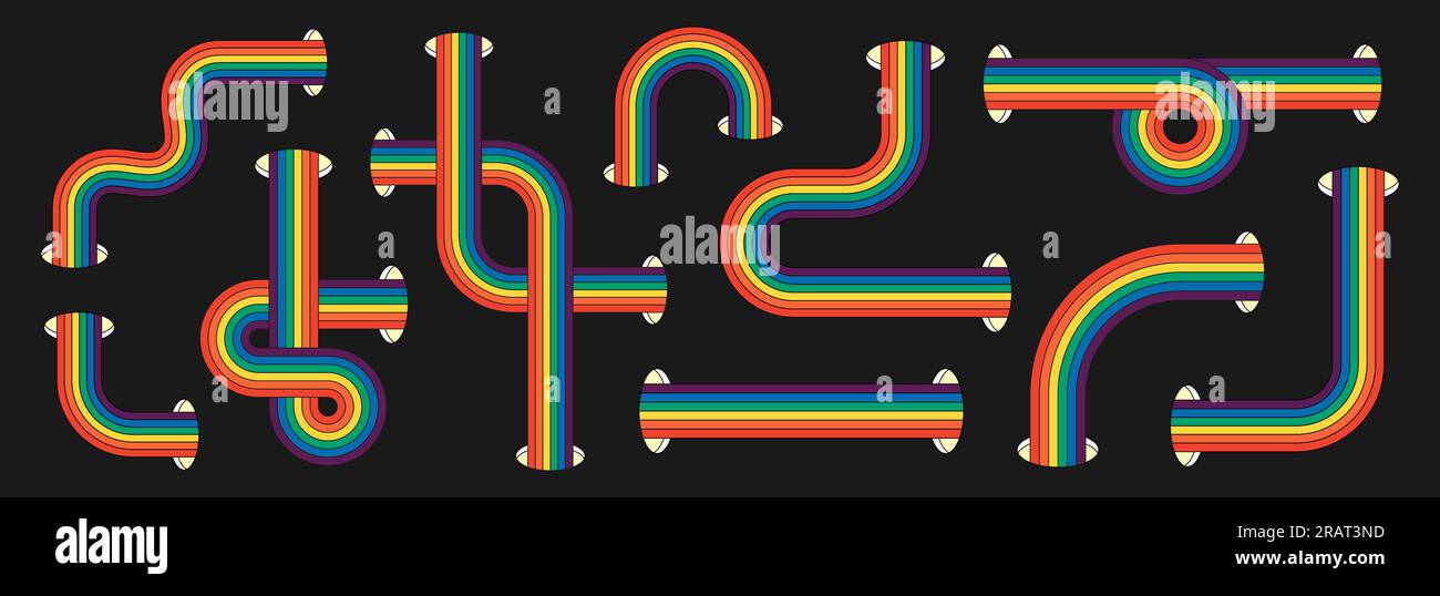 Lsd colours Stock Vector Images - Alamy