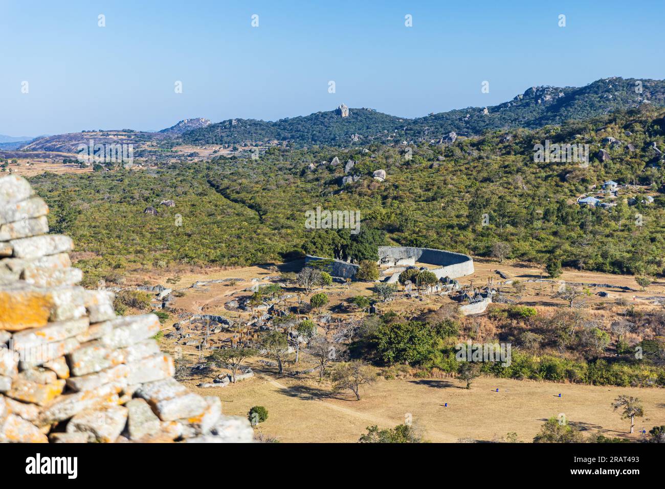 The Great Zimbabwe Ruins near Masvingo in Zimbabwe, Southern Africa ...
