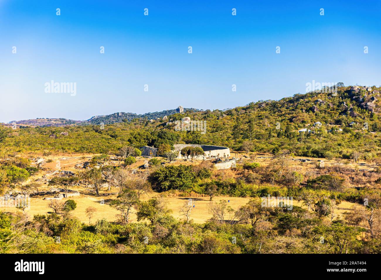 The Great Zimbabwe Ruins near Masvingo in Zimbabwe, Southern Africa ...