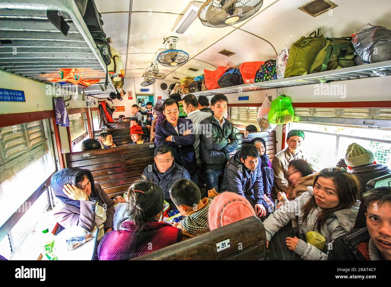 Slow train to Sapa Stock Photo - Alamy