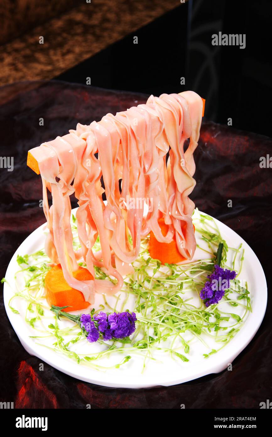 duck intestine for hot pot,yakiniku, sukiyaki and shabu used Stock ...