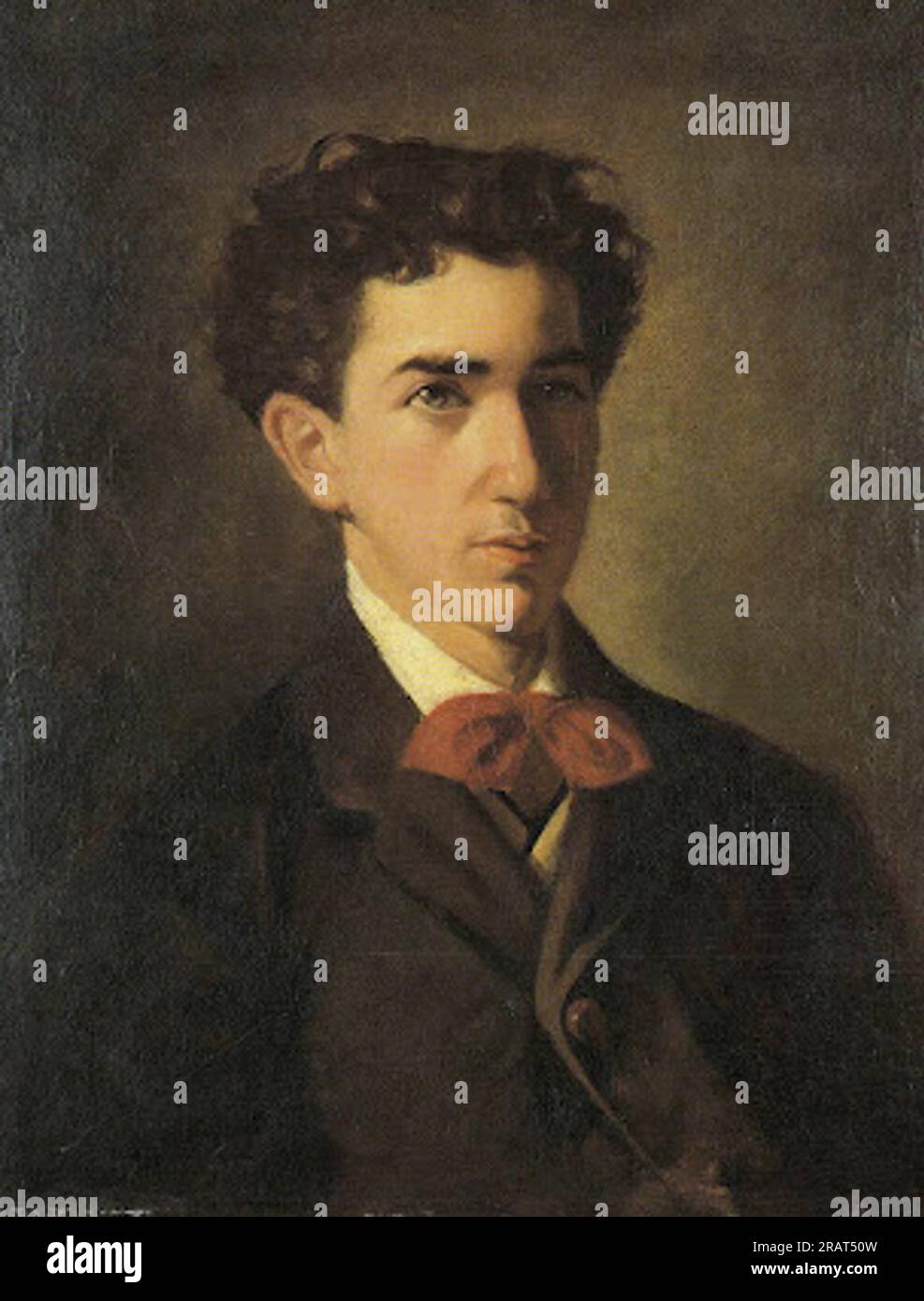 Self-portrait by Marià Fortuny Stock Photo - Alamy