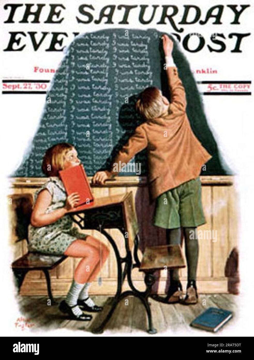 I was Tardy by Alan Stephens Foster Stock Photo - Alamy