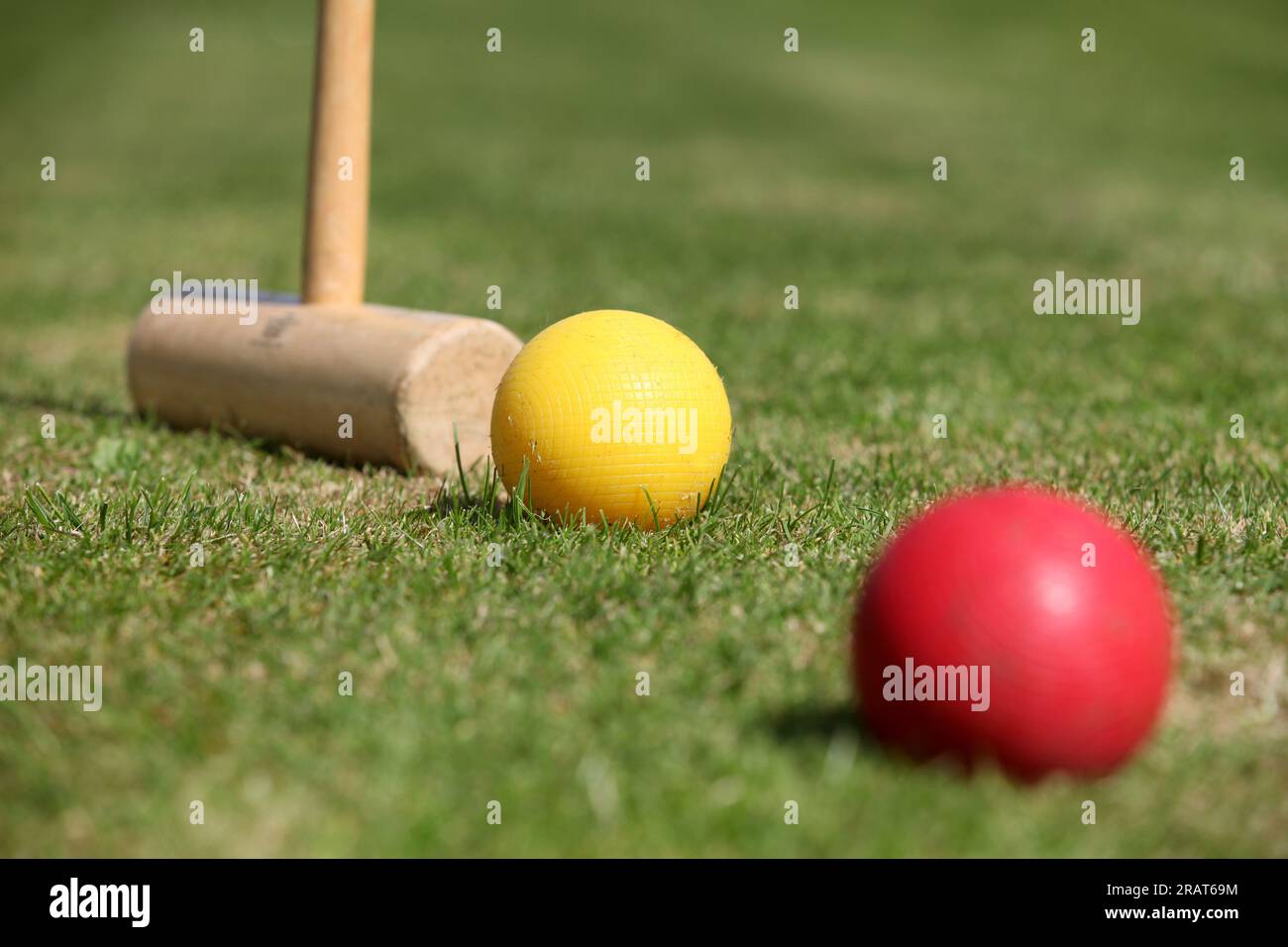 Croquet mallet hi-res stock photography and images - Alamy