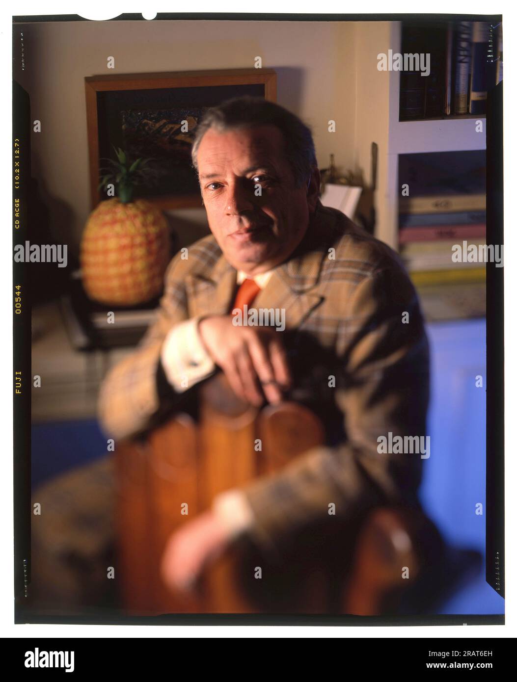 George Melly :Jazz singer and critic Stock Photo - Alamy