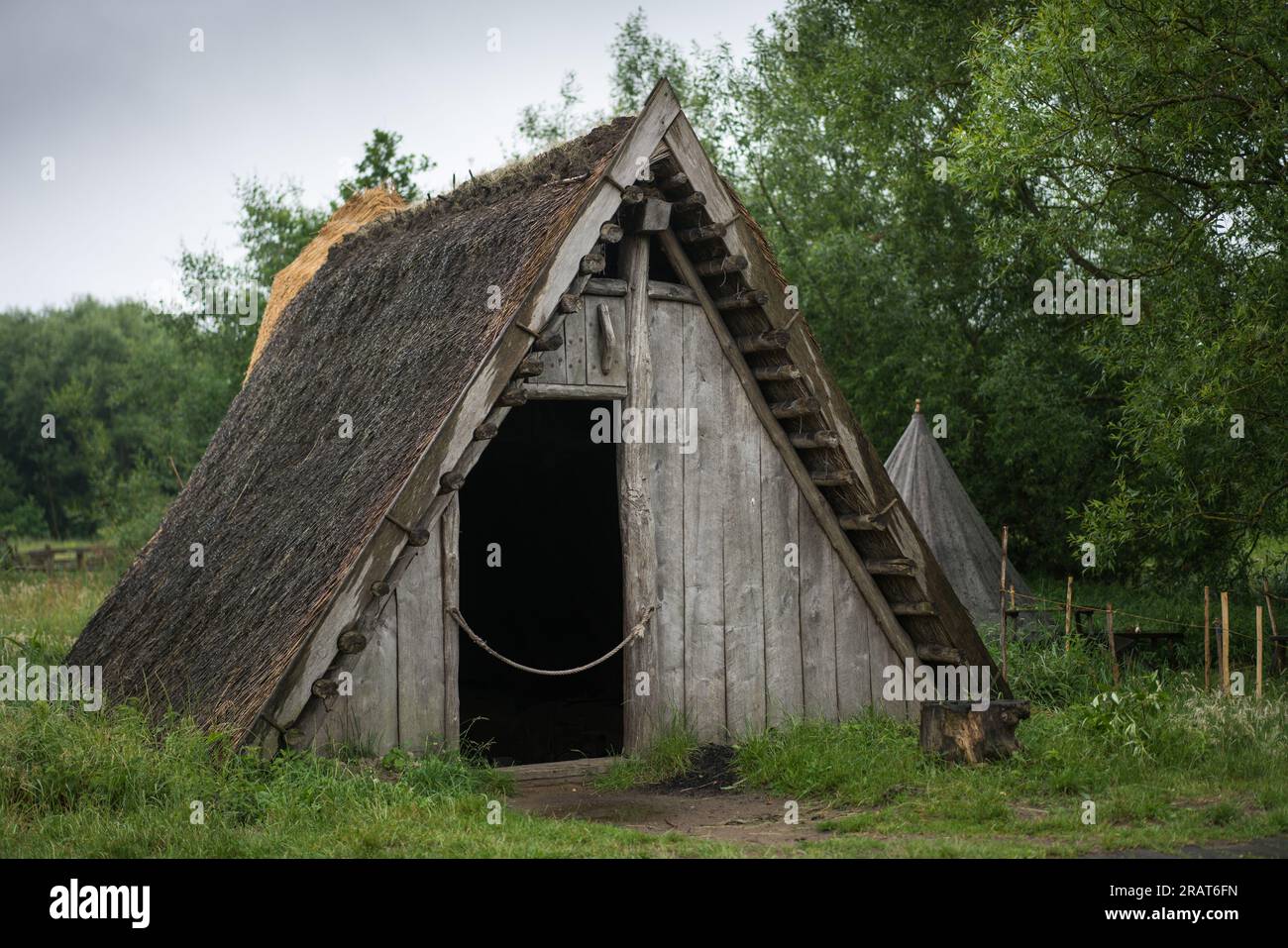 Ribe Viking Center, Denmark, Europe Stock Photo - Alamy
