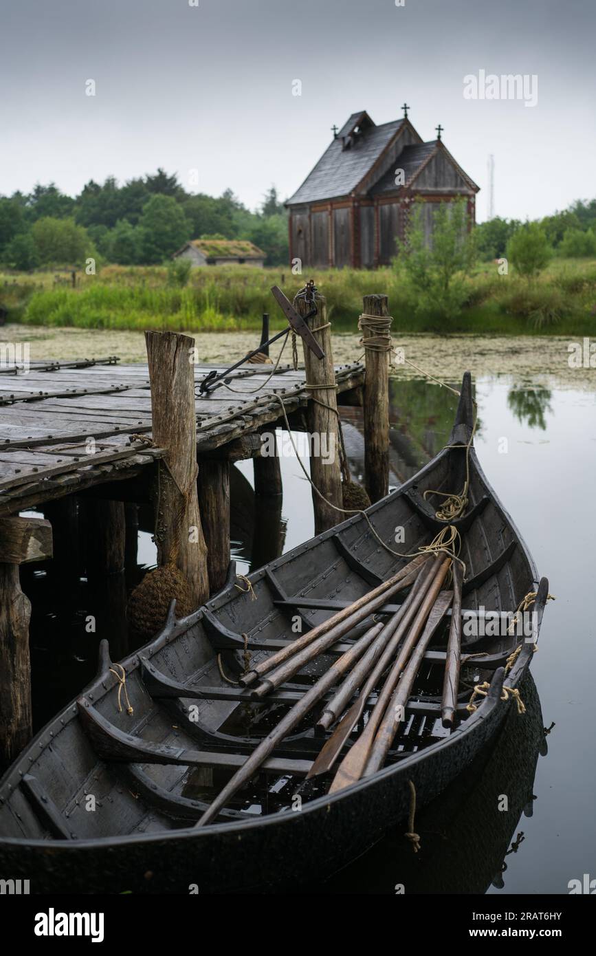 Viking house ribe denmark hi-res stock photography and images - Alamy