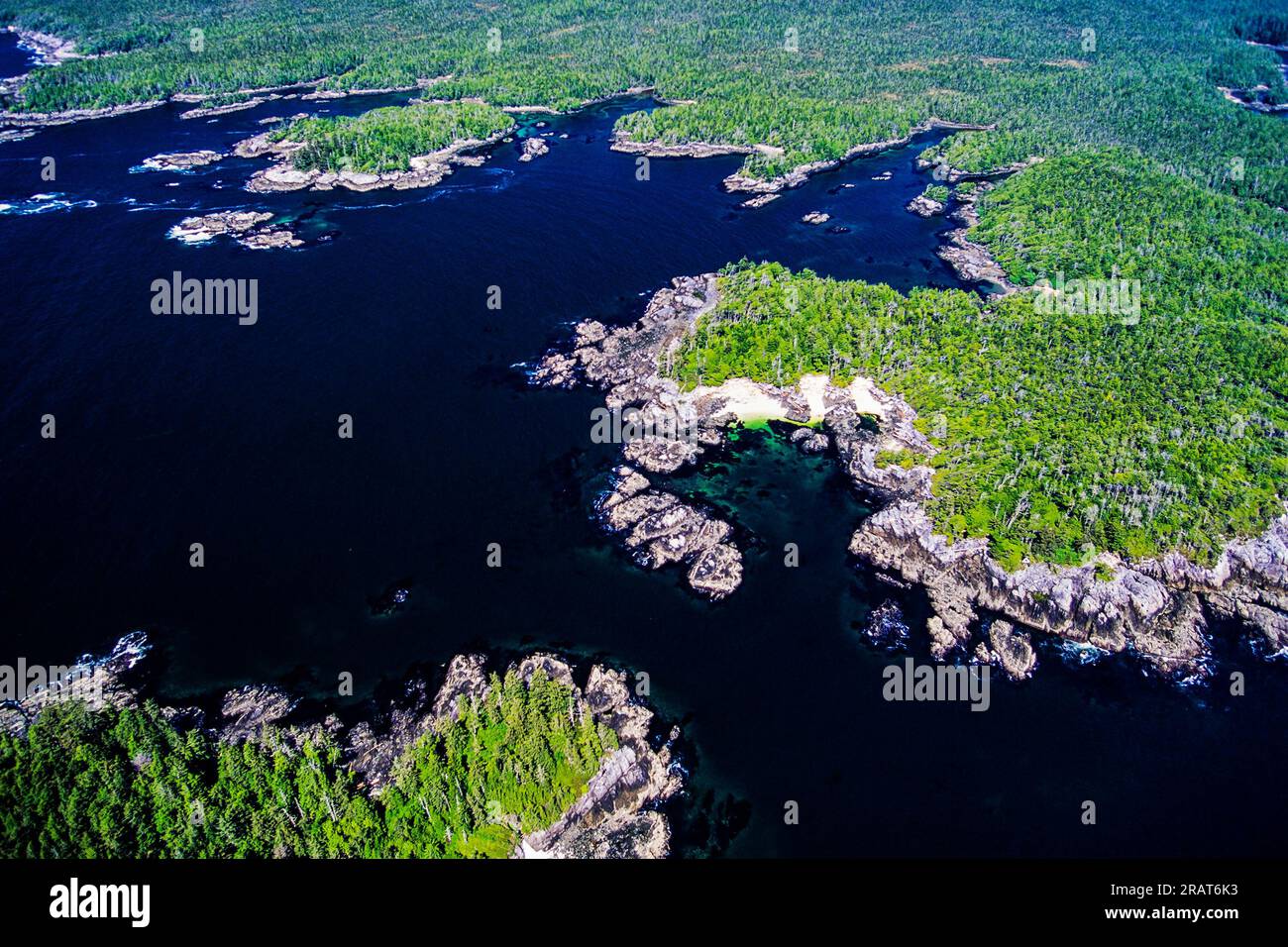 Aerial canada inside passage ferry hi-res stock photography and images ...
