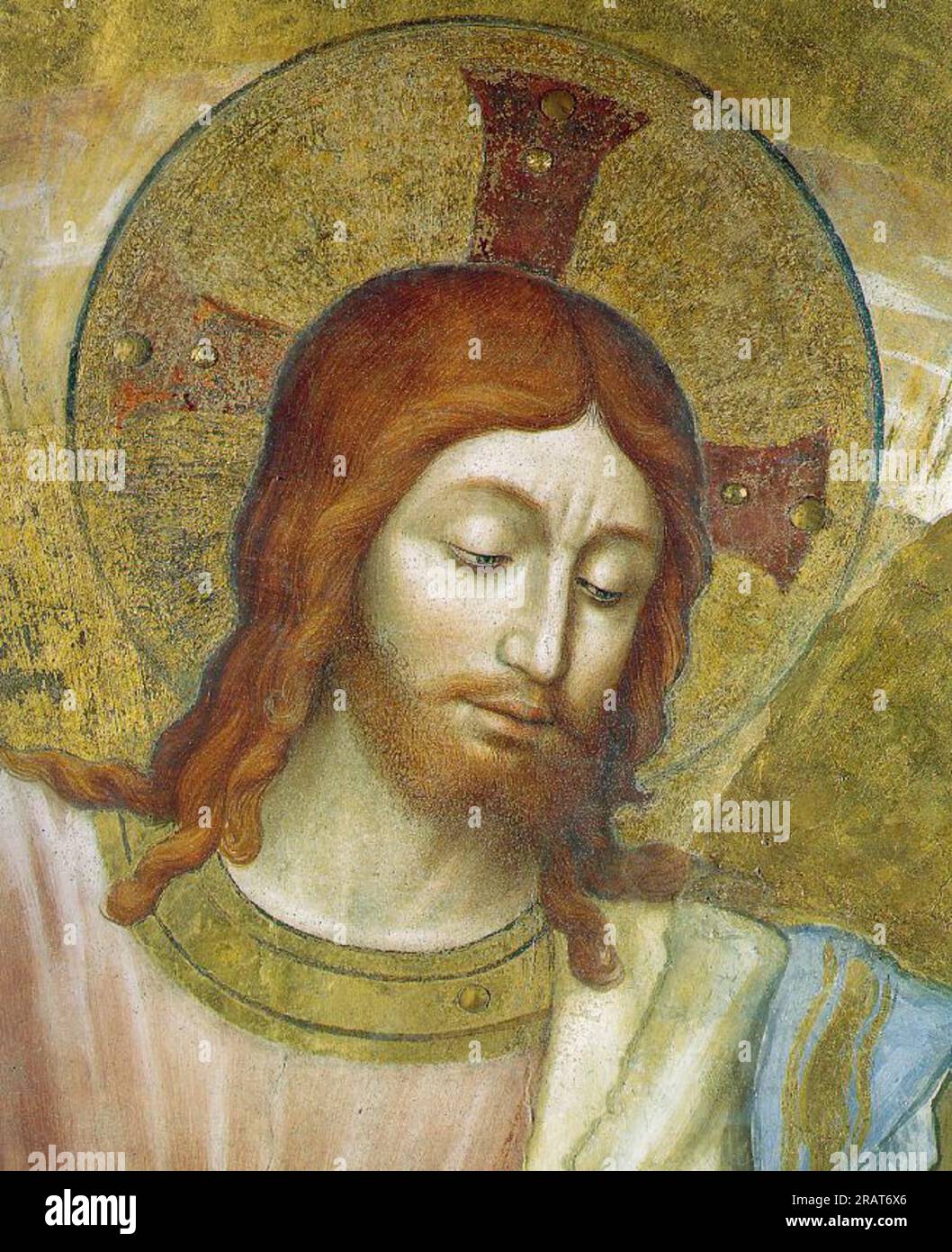 Christ the Judge (detali) 1447 by Fra Angelico Stock Photo - Alamy