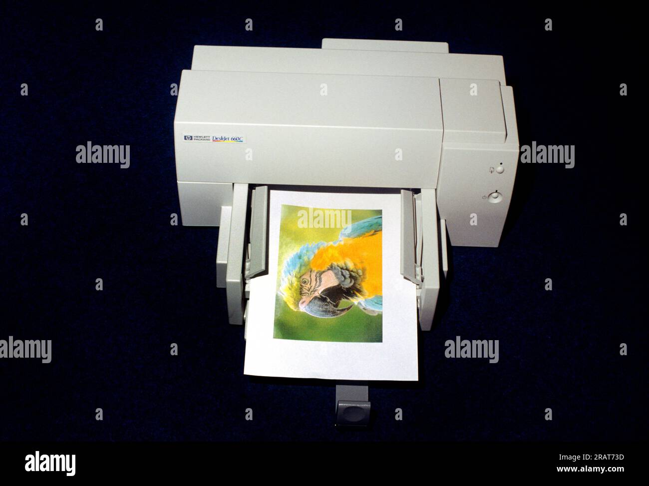 Colour Ink Jet Printer Stock Photo - Alamy