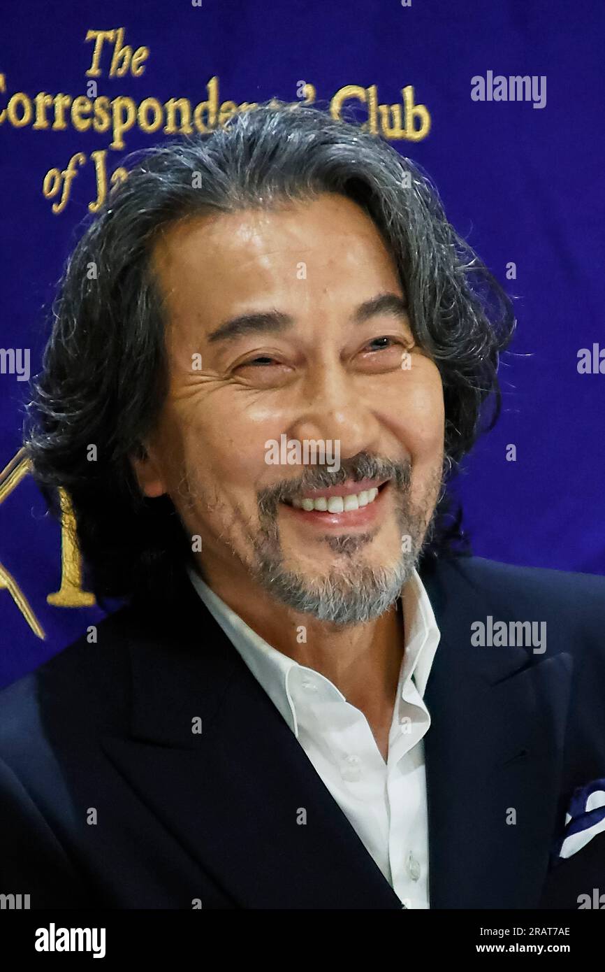 July 5, 2023, Tokyo, Japan: Japanese actor Koji Yakusho attends a Q&A ...