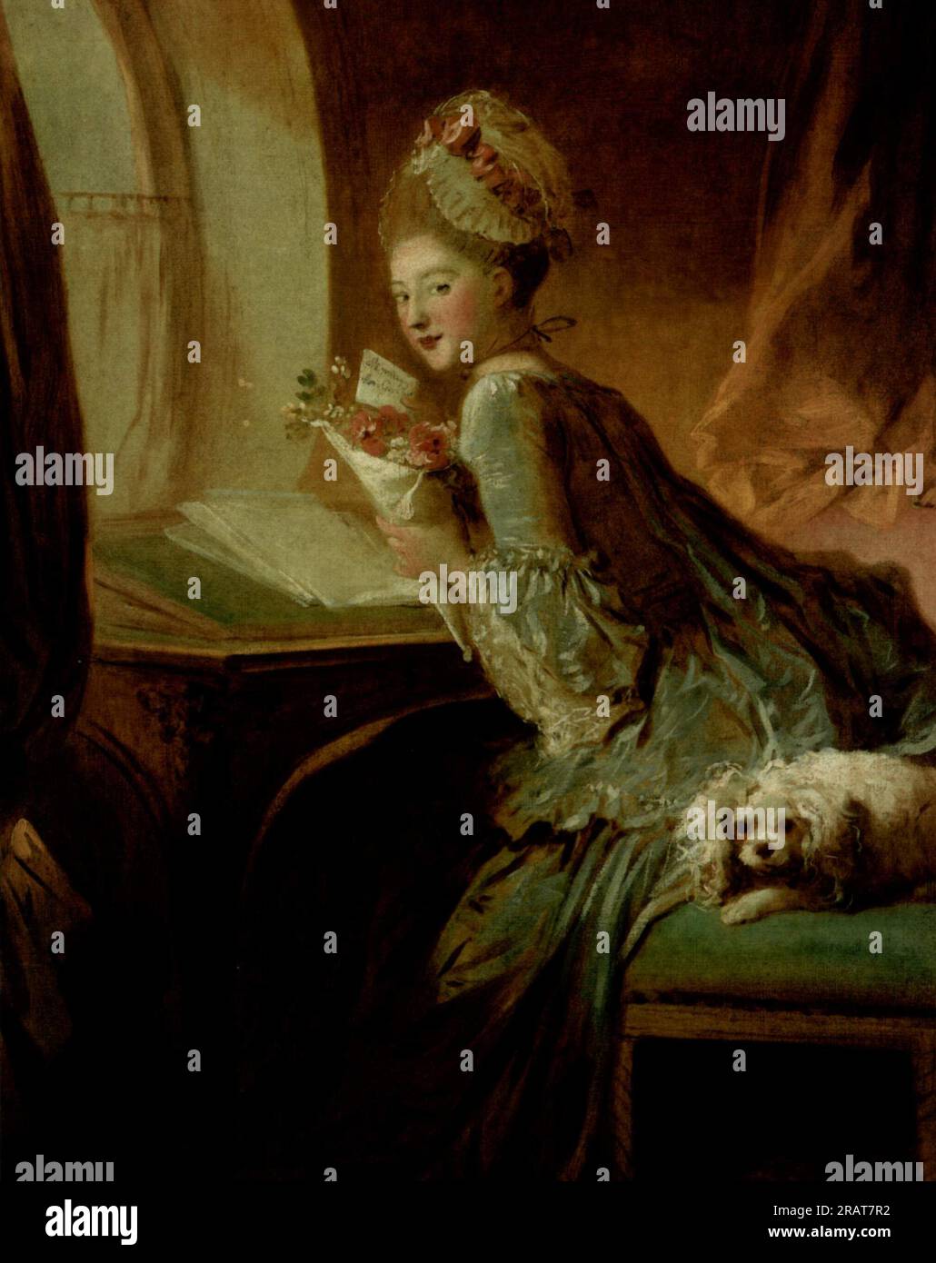 The Love Letter 1779 by Jean-Honore Fragonard Stock Photo - Alamy