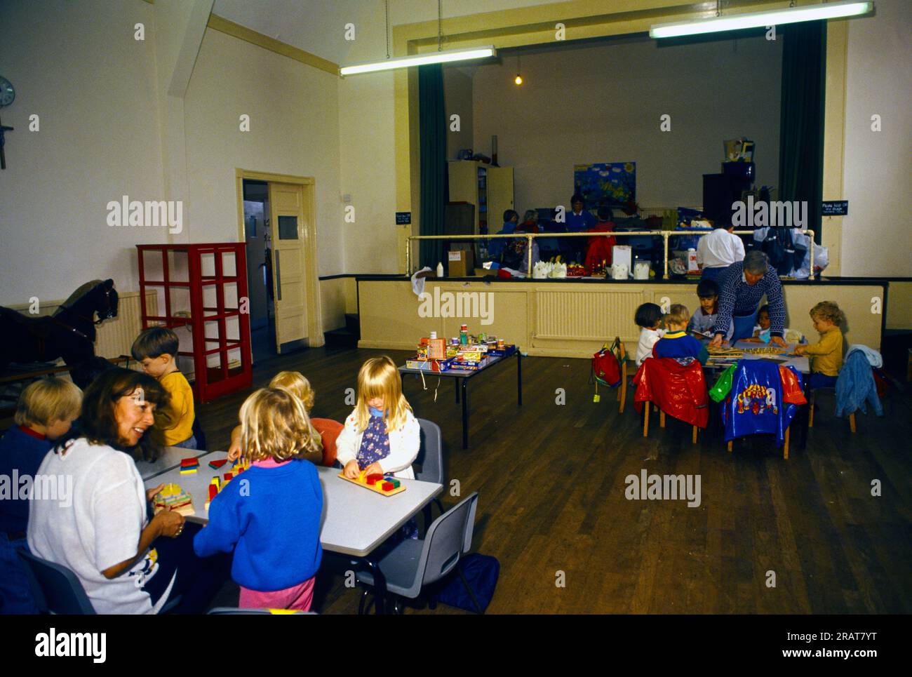 Kindergarten Epsom Children Playing with Building Blocks at St Joseph's ...