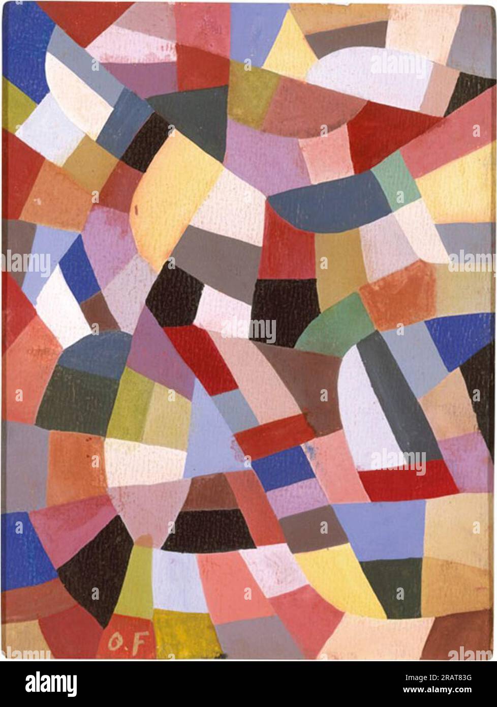 Composition 1940 by Otto Freundlich Stock Photo - Alamy