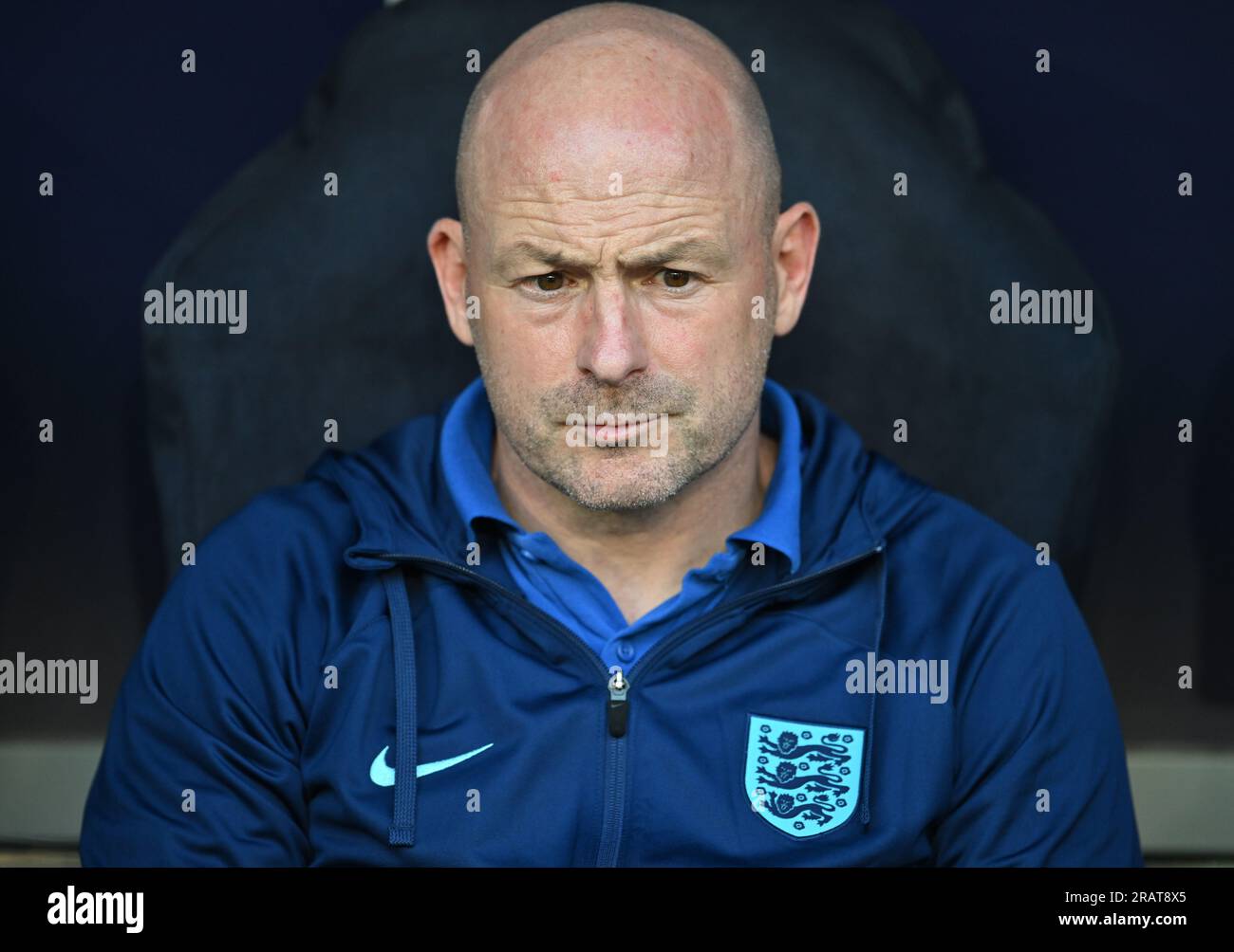 England head coach Lee Carsley before the Euro Under-21 Championship ...