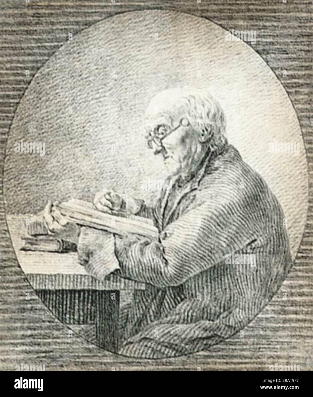 Adolf Gottlieb Friedrich, Reading 1802 by Caspar David Friedrich Stock ...