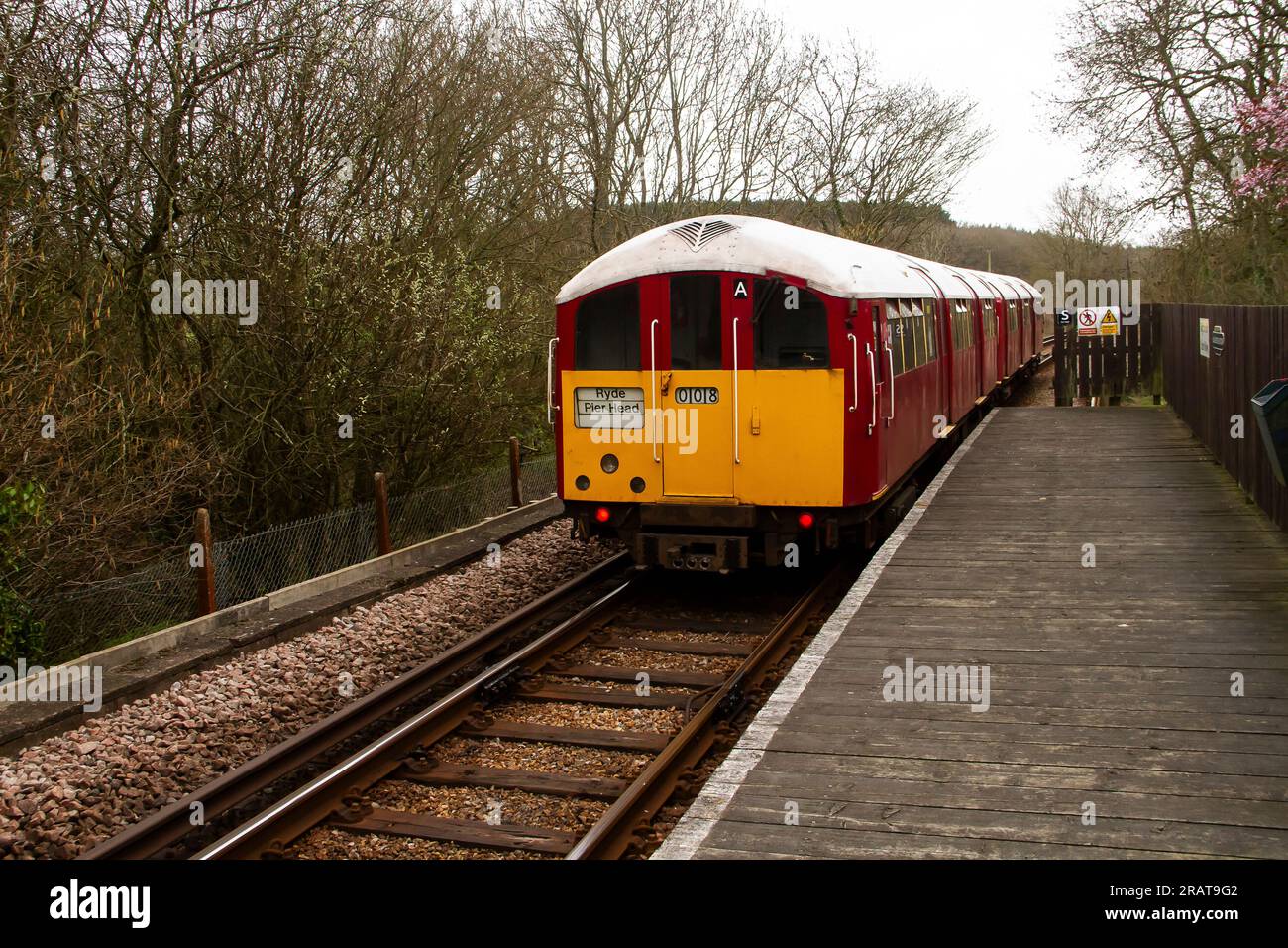 Island line, Isle of Wight 2017 Stock Photo - Alamy