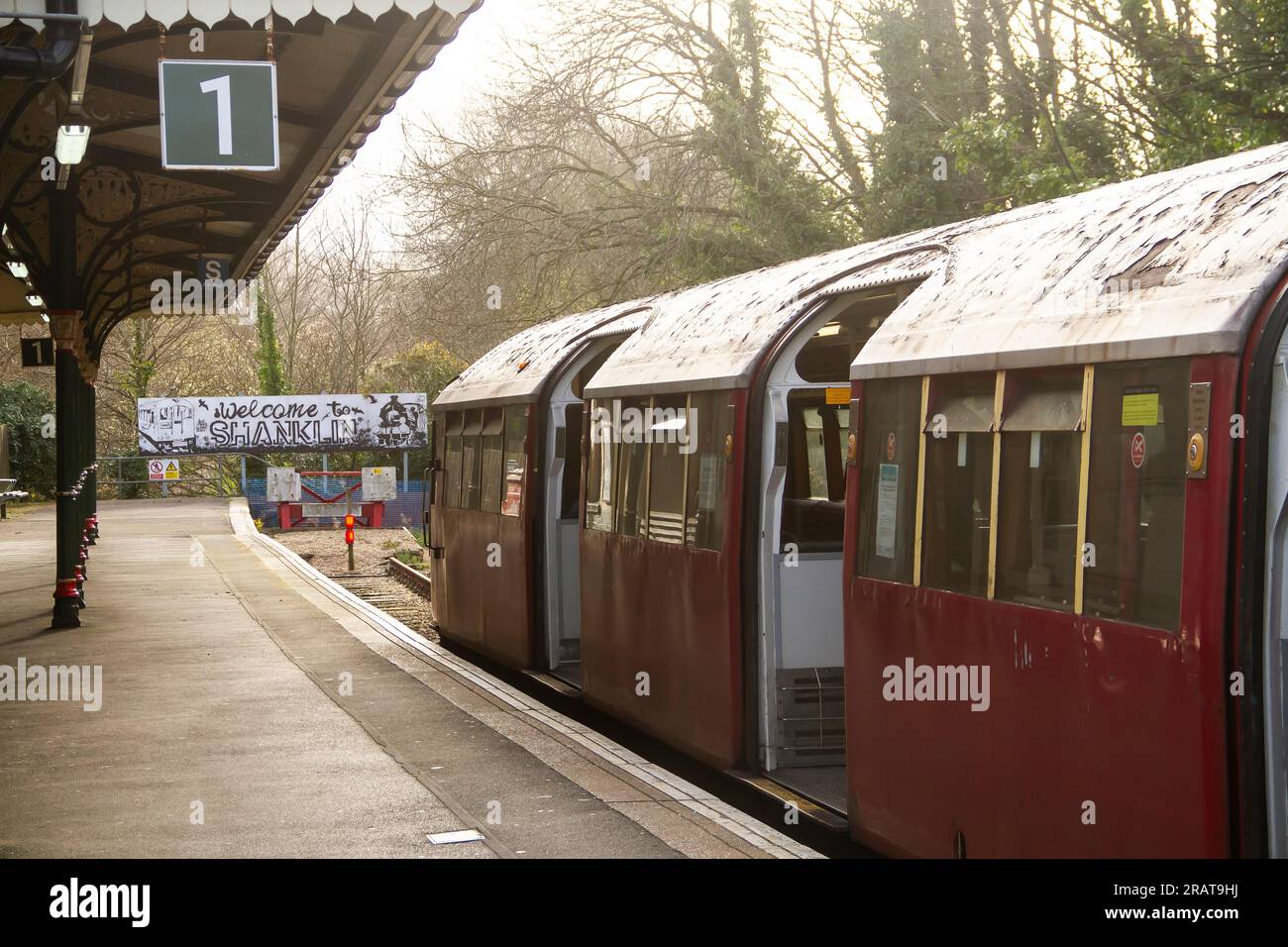 Island line, Isle of Wight 2017 Stock Photo - Alamy