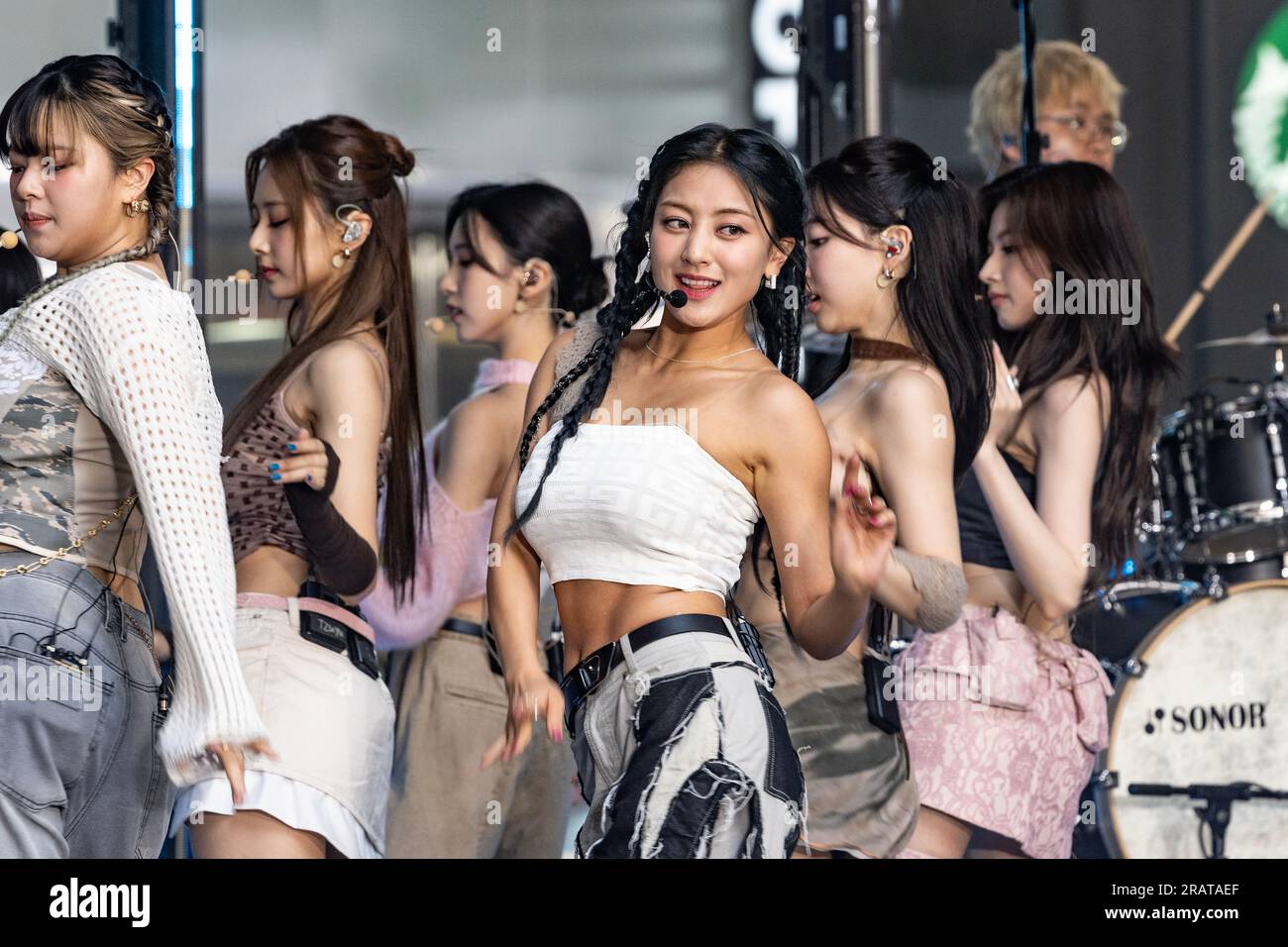 Park Ji-Hyo known as Jihyo performs with K-POP South Korean all girl ...