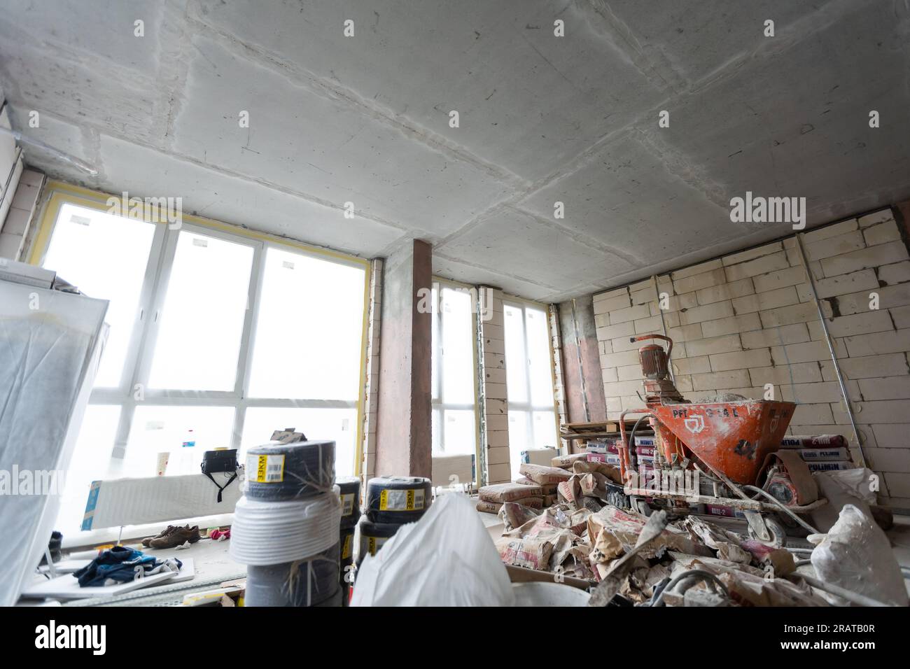 the initial stage of repair Stock Photo - Alamy