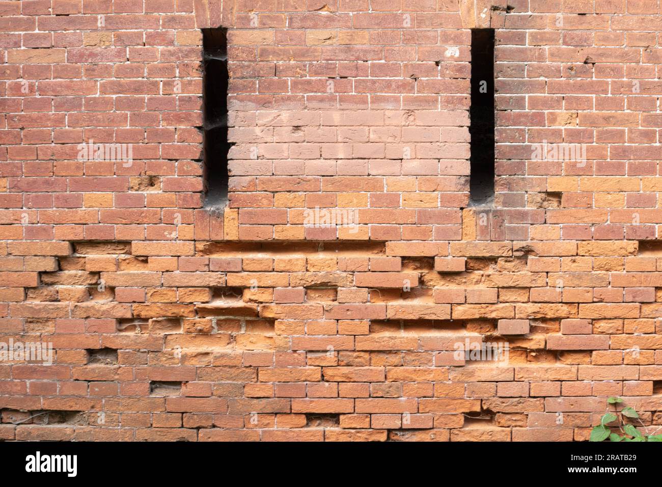 Texture, wall of red stone. Brick wall texture background. Old stone ...