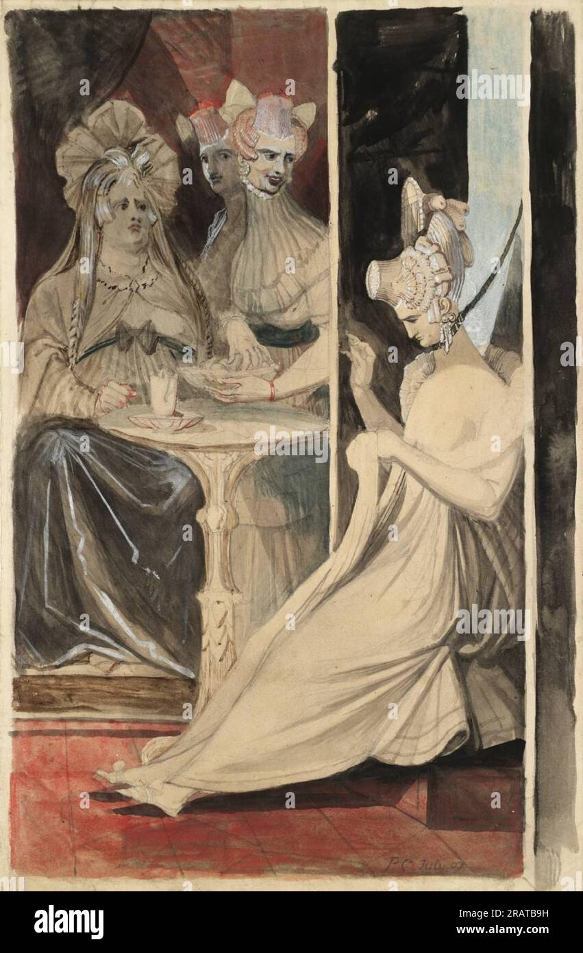 The Debutante 1807 by Henry Fuseli Stock Photo - Alamy