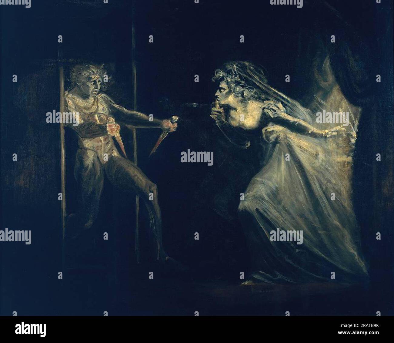 Lady Macbeth Seizing the Daggers 1812 by Henry Fuseli Stock Photo - Alamy