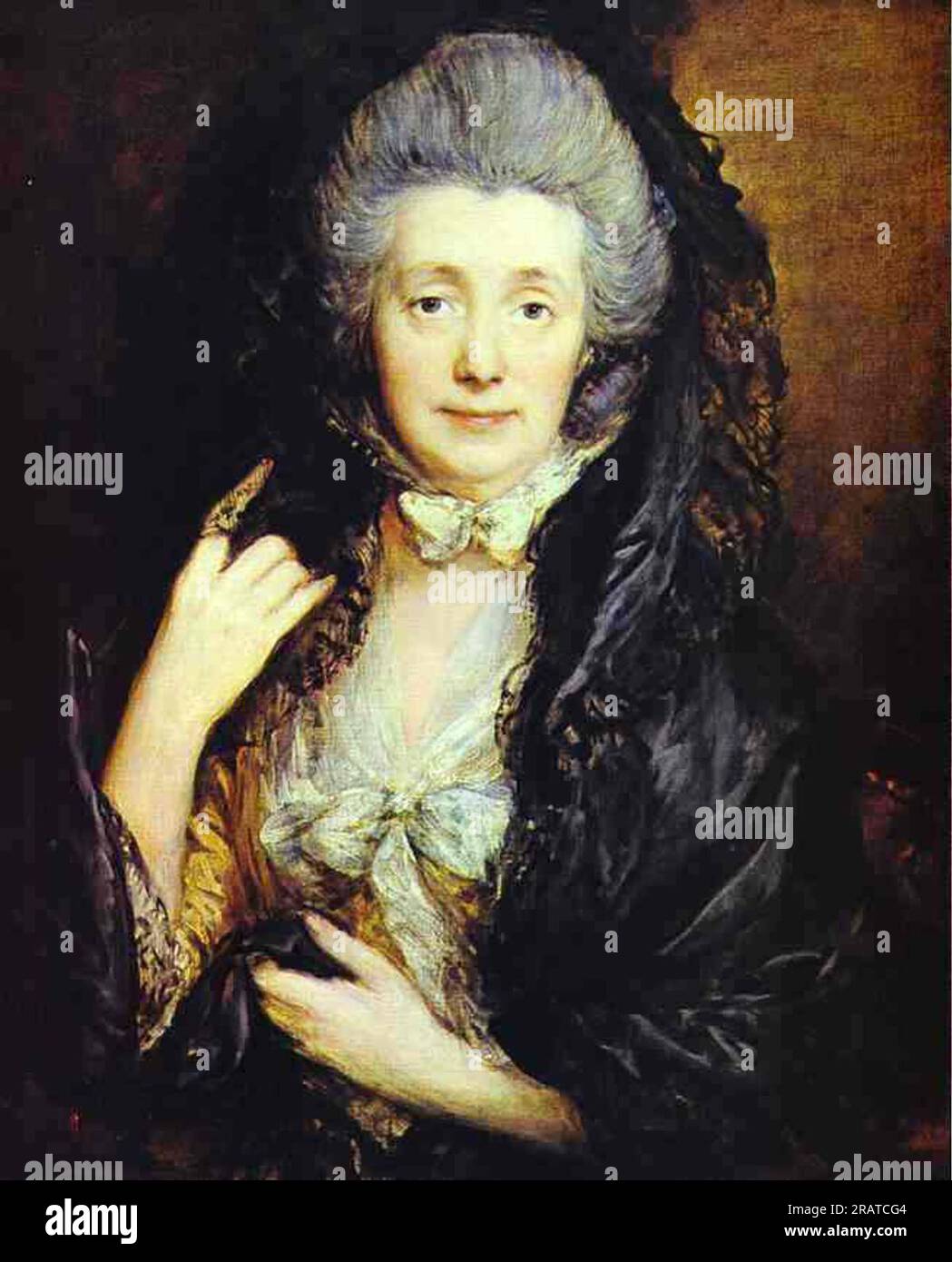 Nee Margaret Burr 1778 by Thomas Gainsborough Stock Photo - Alamy
