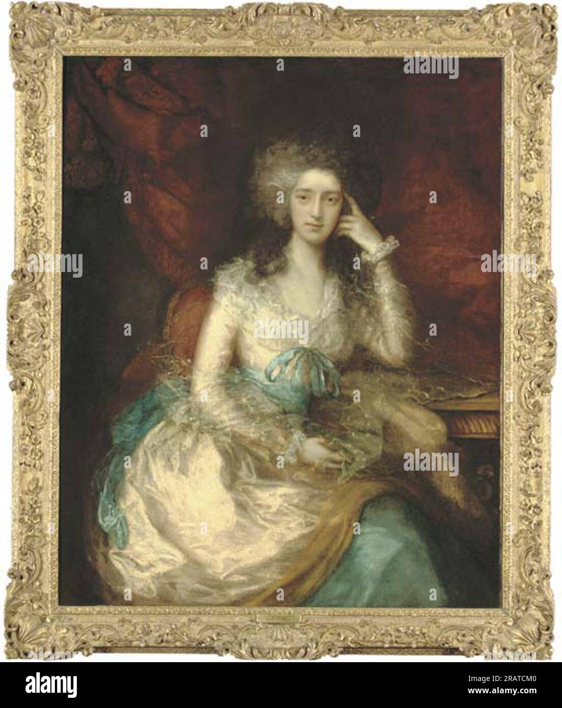 Portrait of the Hon. Mrs Watson, Later Lady Sondes by Thomas ...
