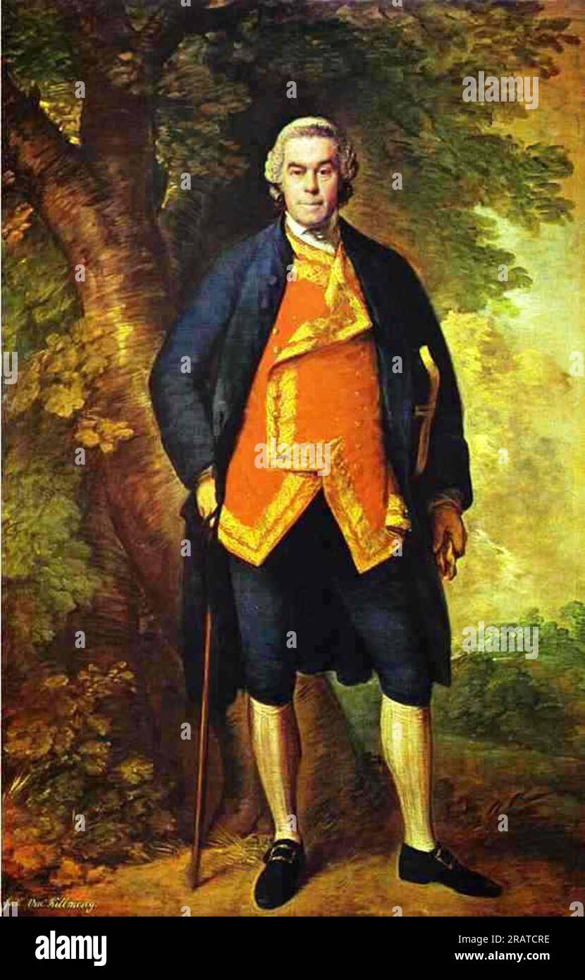 John, 1st Viscount Kilmorey 1768 by Thomas Gainsborough Stock Photo - Alamy