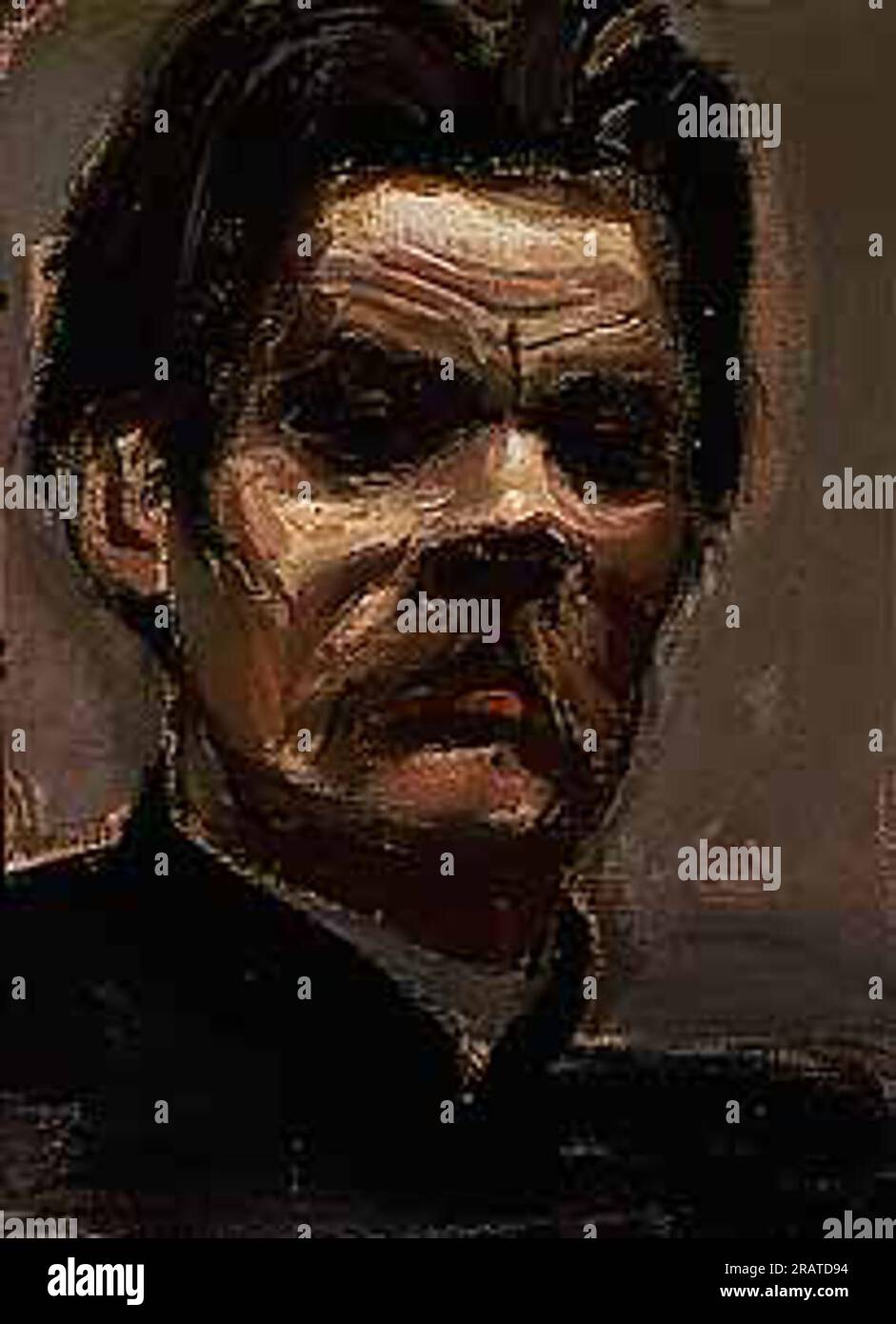 Portrait of Maxim Gorky 1906 by Akseli Gallen-Kallela Stock Photo - Alamy