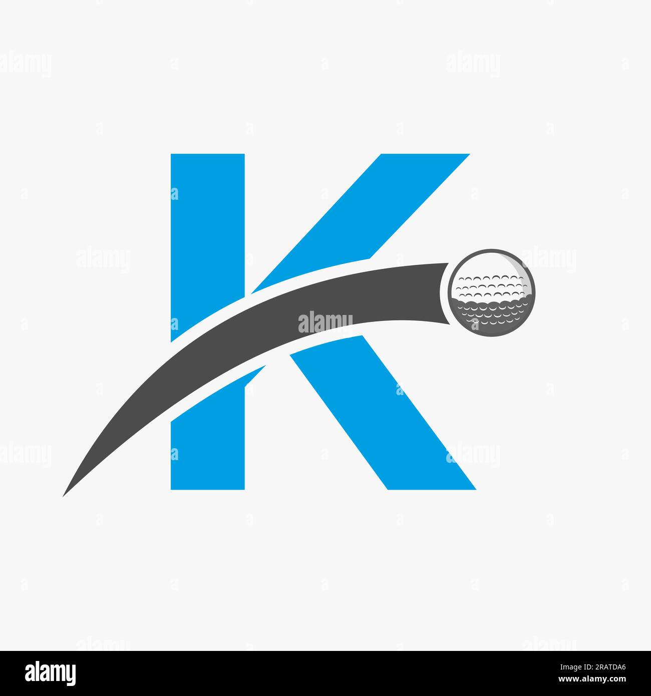 The k club golf course Stock Vector Images - Alamy