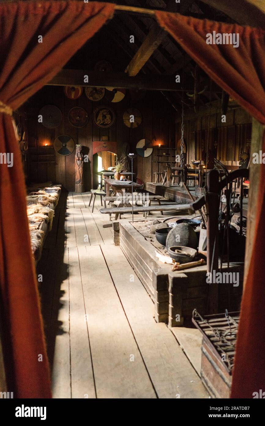 Ribe viking center hi-res stock photography and images - Alamy