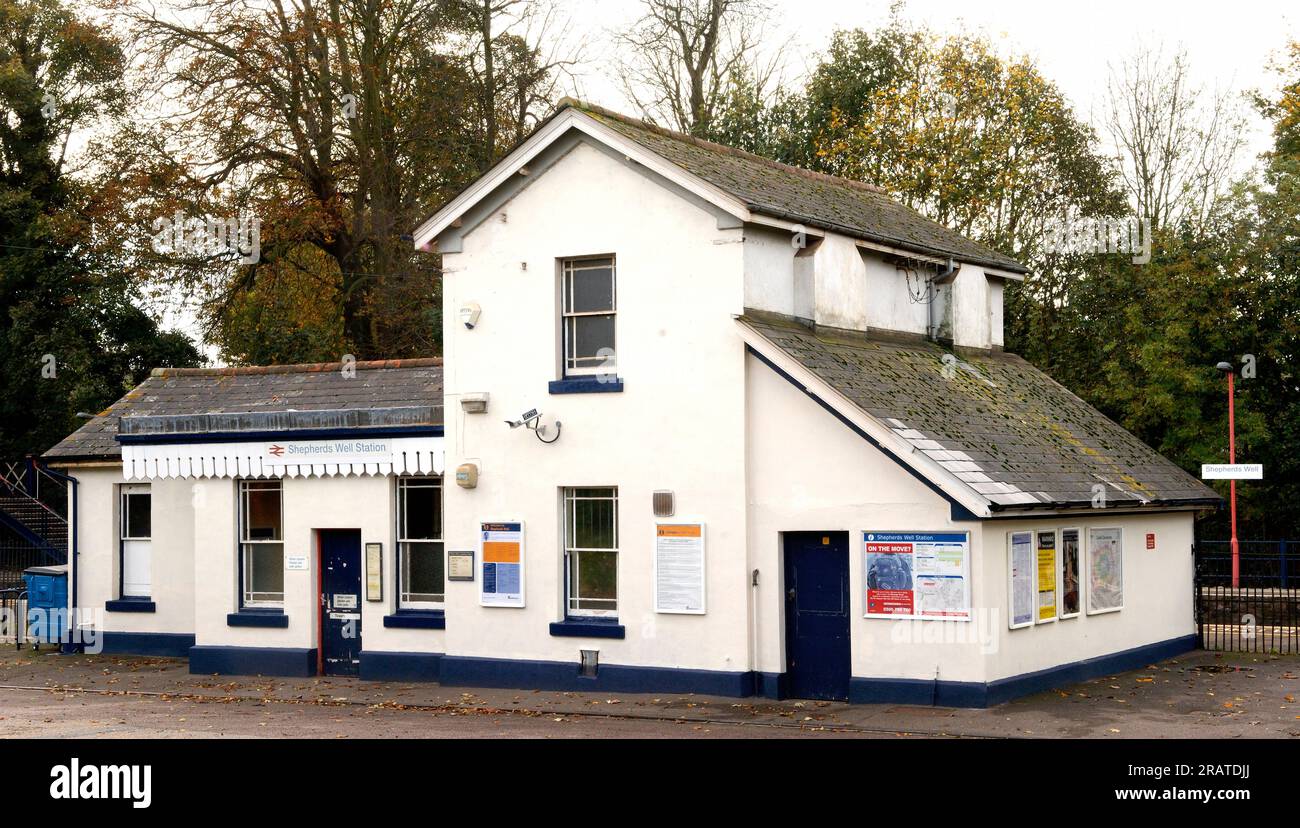Shepherds Well Railway Station, Station Road, Shepherdswell, Dover ...
