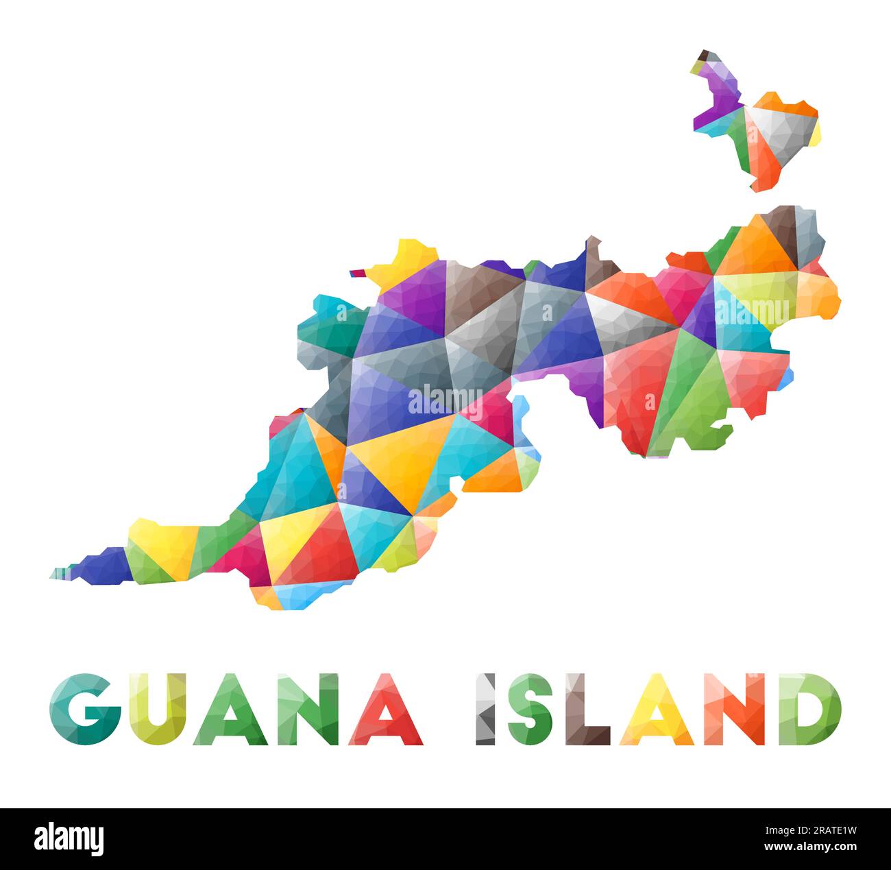 Guana island Stock Vector Images - Alamy