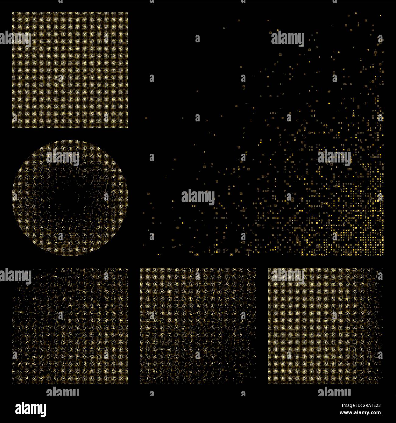 Abstract digital background. Amber color theme backgrounds. Gradient ...